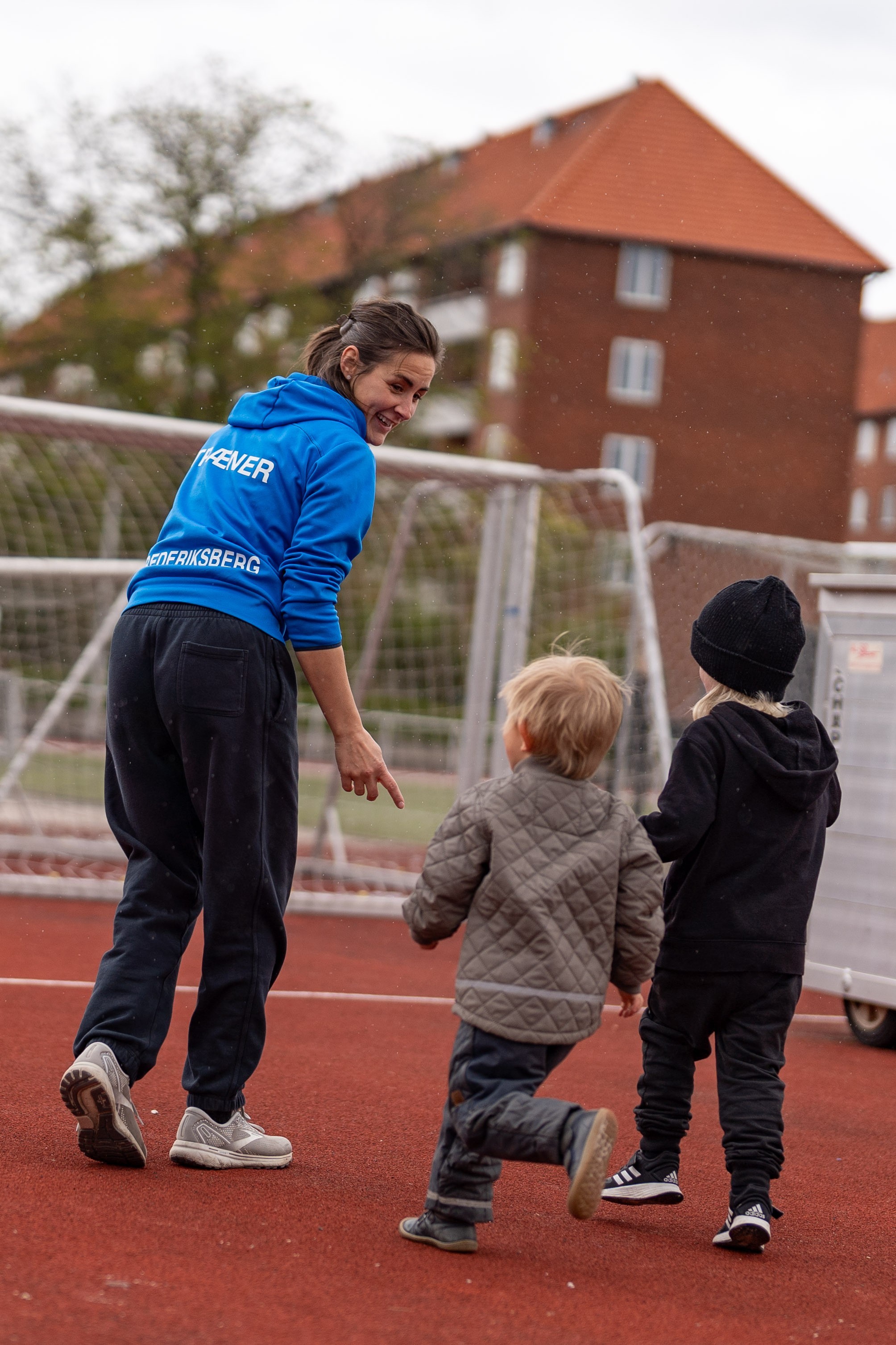 Mikroatleter på stadion